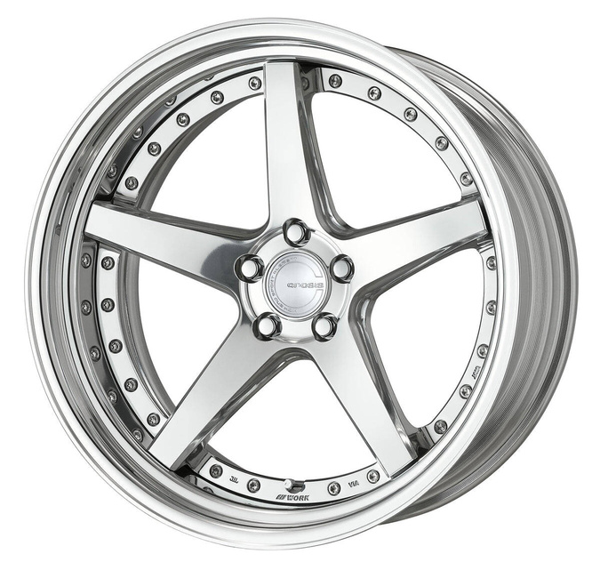Felga aluminiowa Work Wheels GNOSIS CVF 22" STEP RIM Buff Finish(PP2 ...