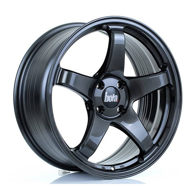 Felga aluminiowa 18" BOLA B2R 18x8 ET40 BLANK Gloss Gunmetal | Felgi ...