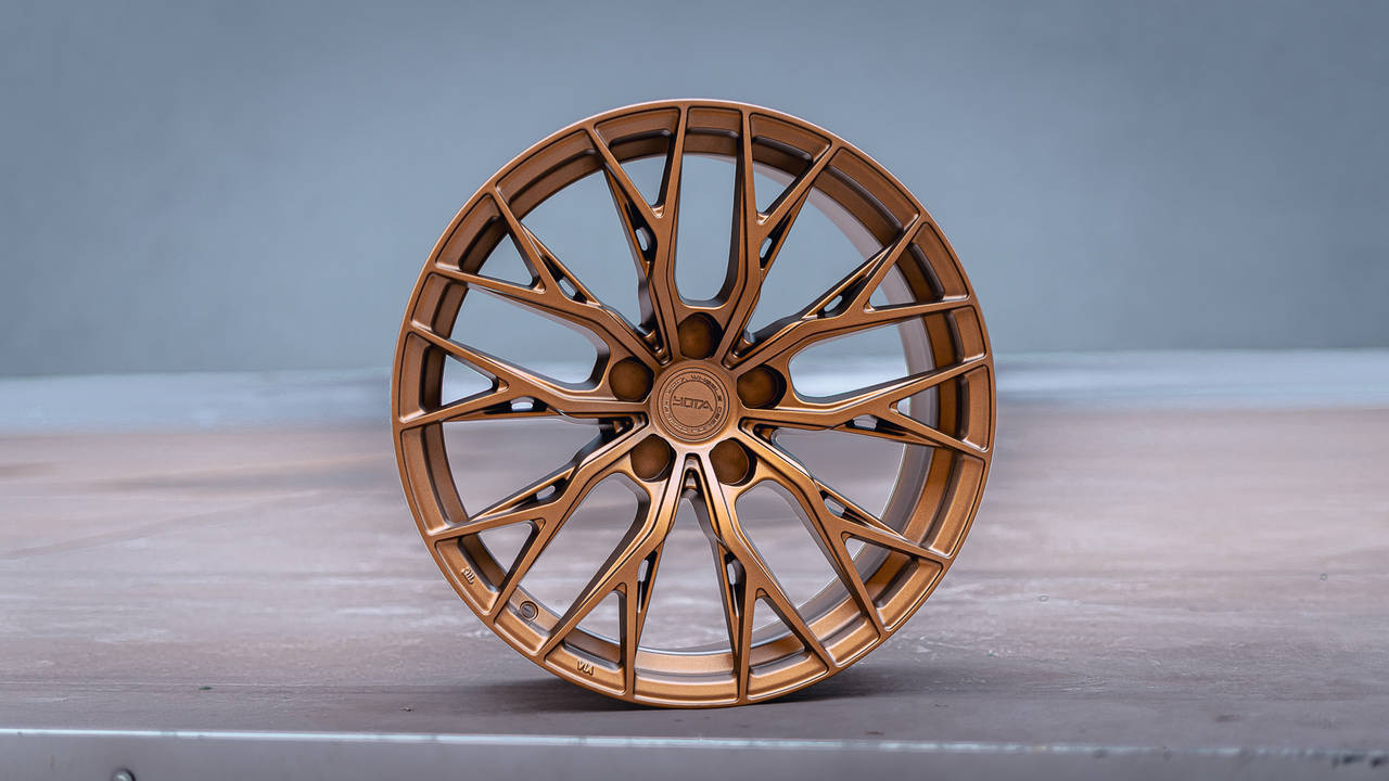 Felga aluminiowa 18" YOTA YP7 18x8 ET30 BLANK Satin Bronze | Felgi ...