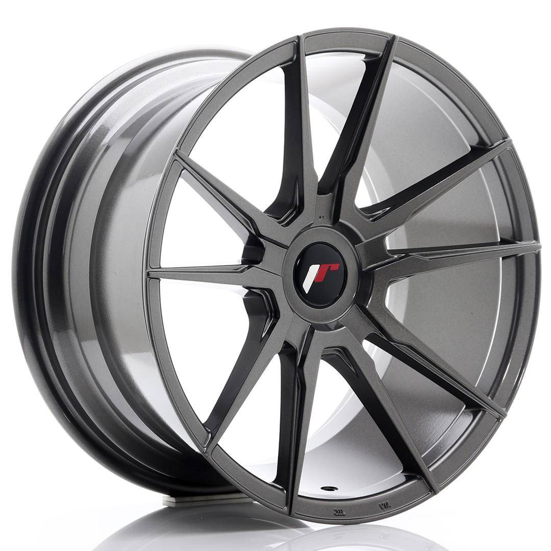 Felga aluminiowa 18" Japan Racing JR21 18x9,5 ET20-40 Blank Hyper Gray ...